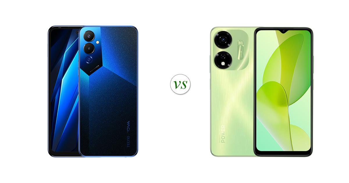 TECNO POVA 4 vs itel P55 5G: Side by Side Specs Comparison