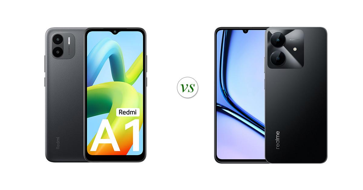 Xiaomi Redmi A1 vs realme Note 60x: Side by Side Specs Comparison