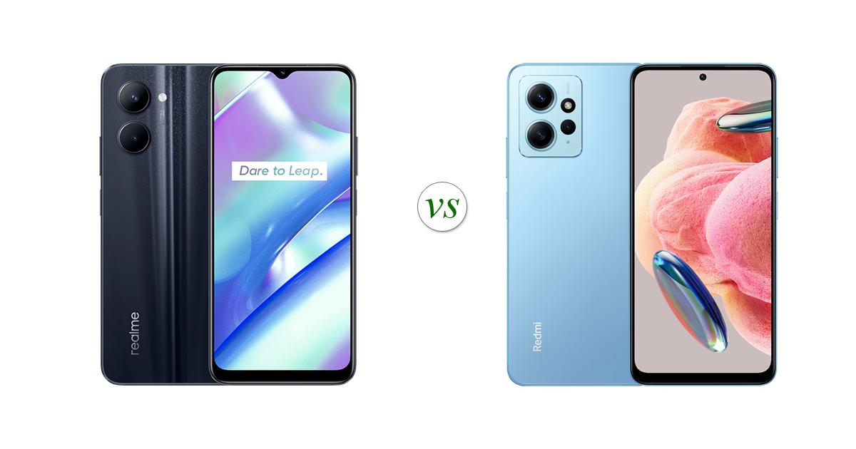 realme C33 vs Xiaomi Redmi Note 12: Side by Side Specs Comparison