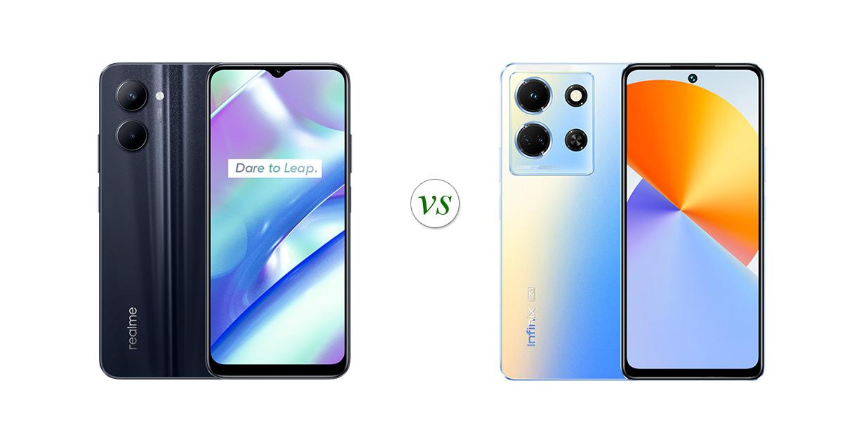 realme C33 vs Infinix NOTE 30 5G: Side by Side Specs Comparison
