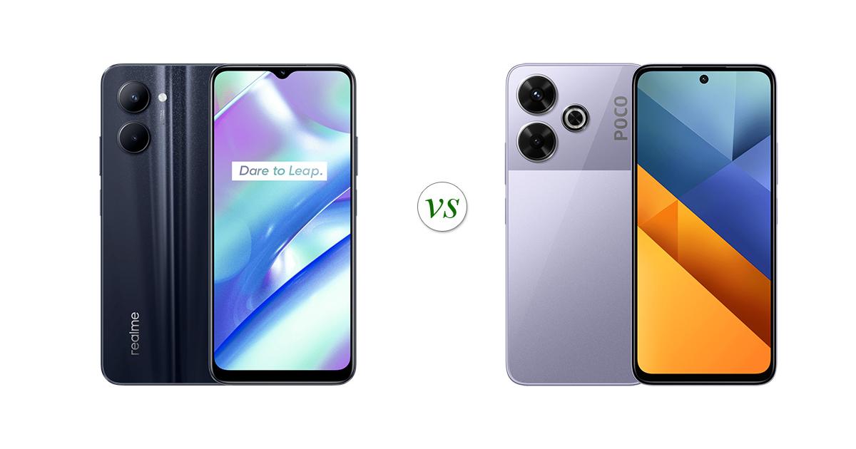realme C33 vs POCO M6: Side by Side Specs Comparison
