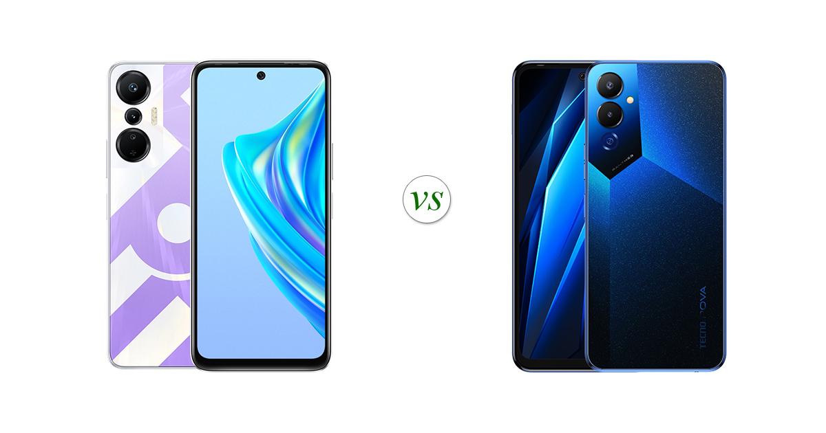 Infinix Hot 20S vs TECNO POVA 4: Side by Side Specs Comparison