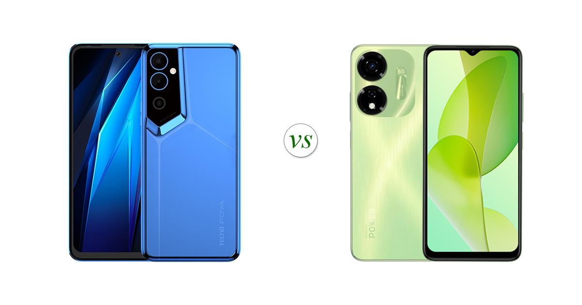 TECNO POVA Neo 2 vs itel P55 5G: Side by Side Specs Comparison
