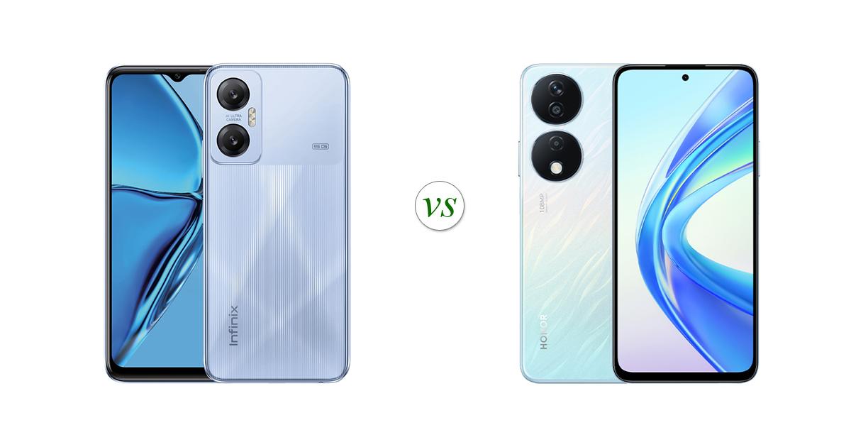 Infinix Hot 20 5G vs HONOR X7b: Side by Side Specs Comparison
