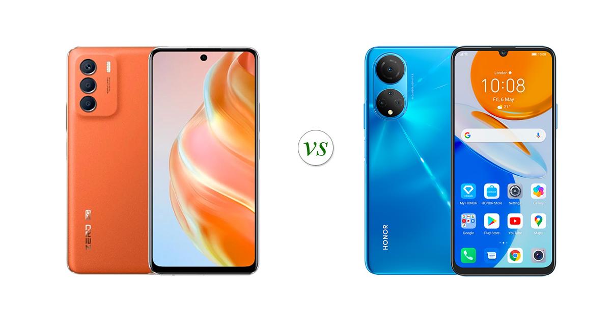 Infinix Zero 5G 2023 vs HONOR X7: Side by Side Specs Comparison