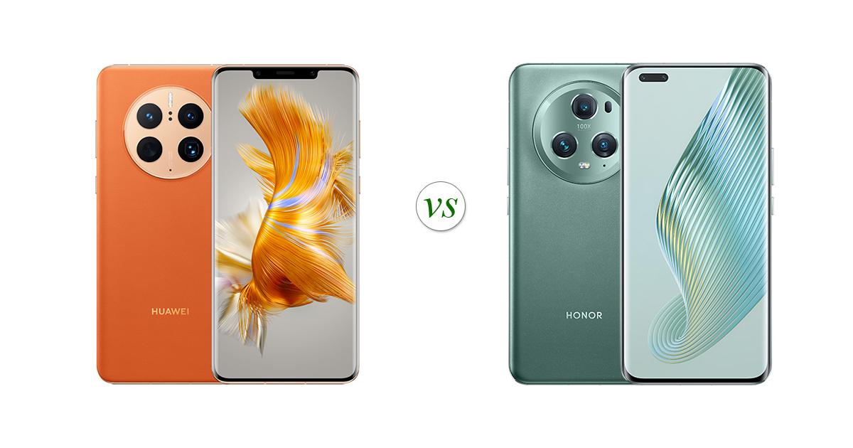 Huawei Mate 50 Pro vs HONOR Magic5 Pro: Side by Side Specs Comparison