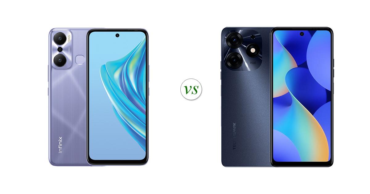 Infinix Hot 20 Play vs TECNO Spark 10 Pro: Side by Side Specs Comparison