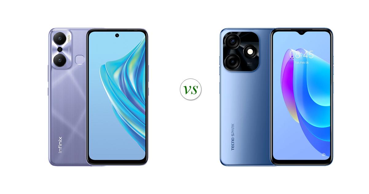 Infinix Hot 20 Play vs TECNO Spark 10C: Side by Side Specs Comparison
