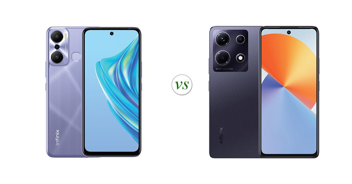 Infinix Hot 20 Play vs Infinix NOTE 30: Side by Side Specs Comparison