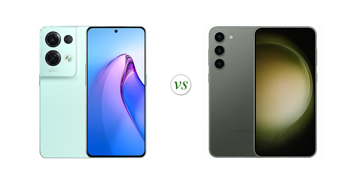OPPO Reno8 Pro 5G vs Samsung Galaxy S23+: Side by Side Specs Comparison