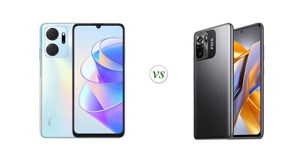 HONOR X7a vs POCO M5s: Side by Side Specs Comparison