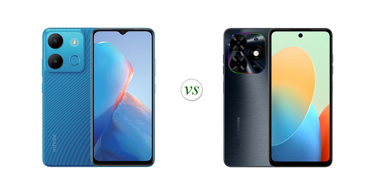 Infinix Smart 7 vs TECNO SPARK Go 2024: Side by Side Specs Comparison