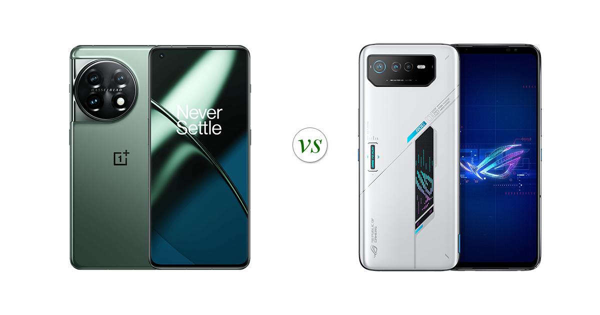 OnePlus 11 5G vs ASUS ROG Phone 6: Side by Side Specs Comparison