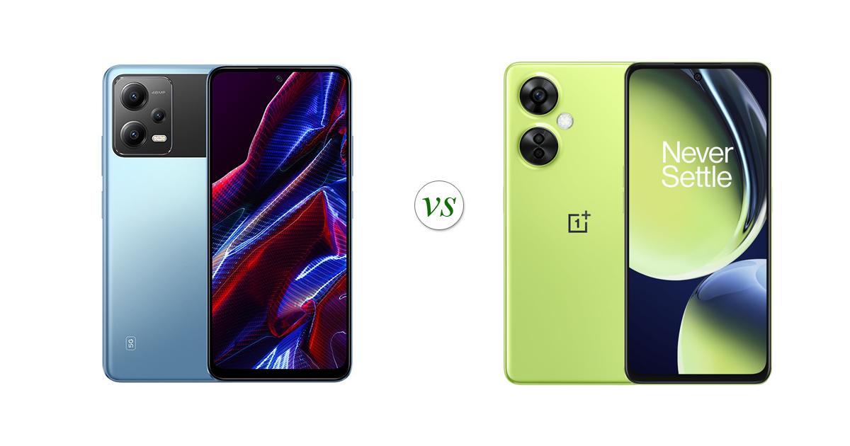 POCO X5 5G vs OnePlus Nord CE 3 Lite 5G: Side by Side Specs Comparison