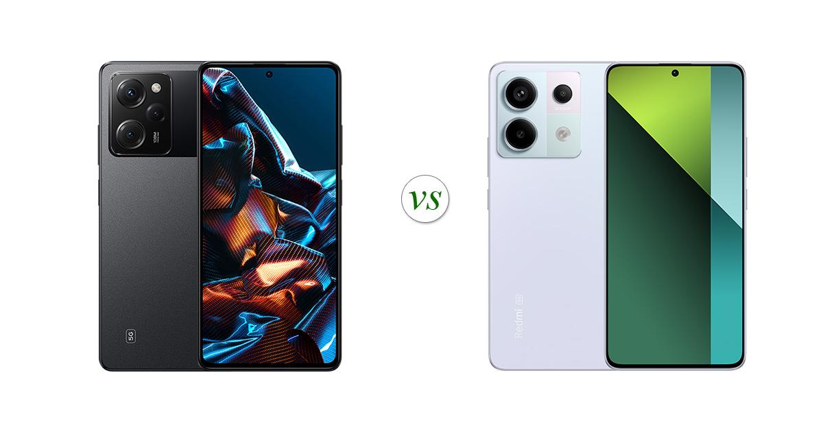 POCO X5 Pro 5G vs Redmi Note 13 Pro 5G: Side by Side Specs Comparison