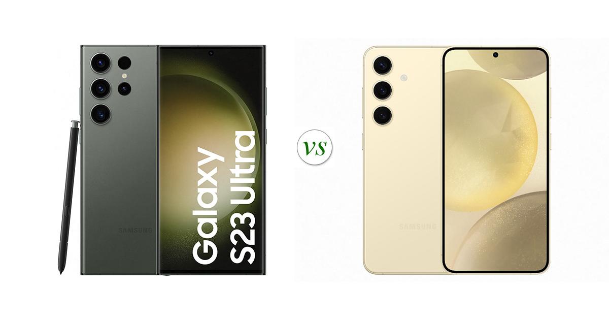 Samsung Galaxy S23 Ultra vs Samsung Galaxy S24: Side by Side Specs ...