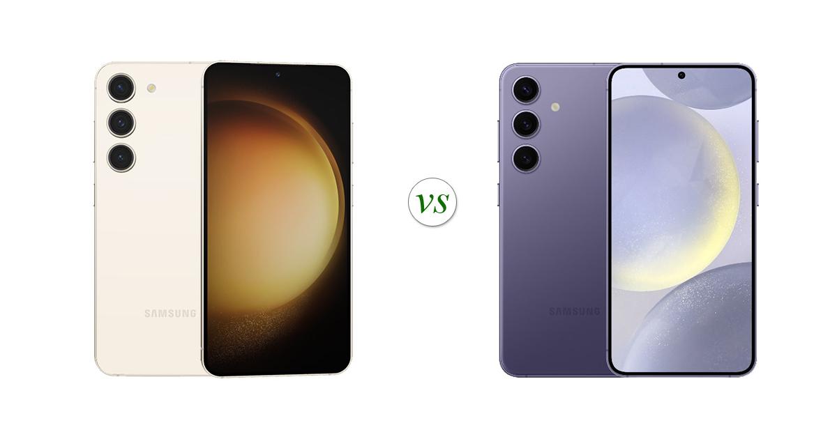 Samsung Galaxy S23 vs Samsung Galaxy S24+: Side by Side Specs Comparison