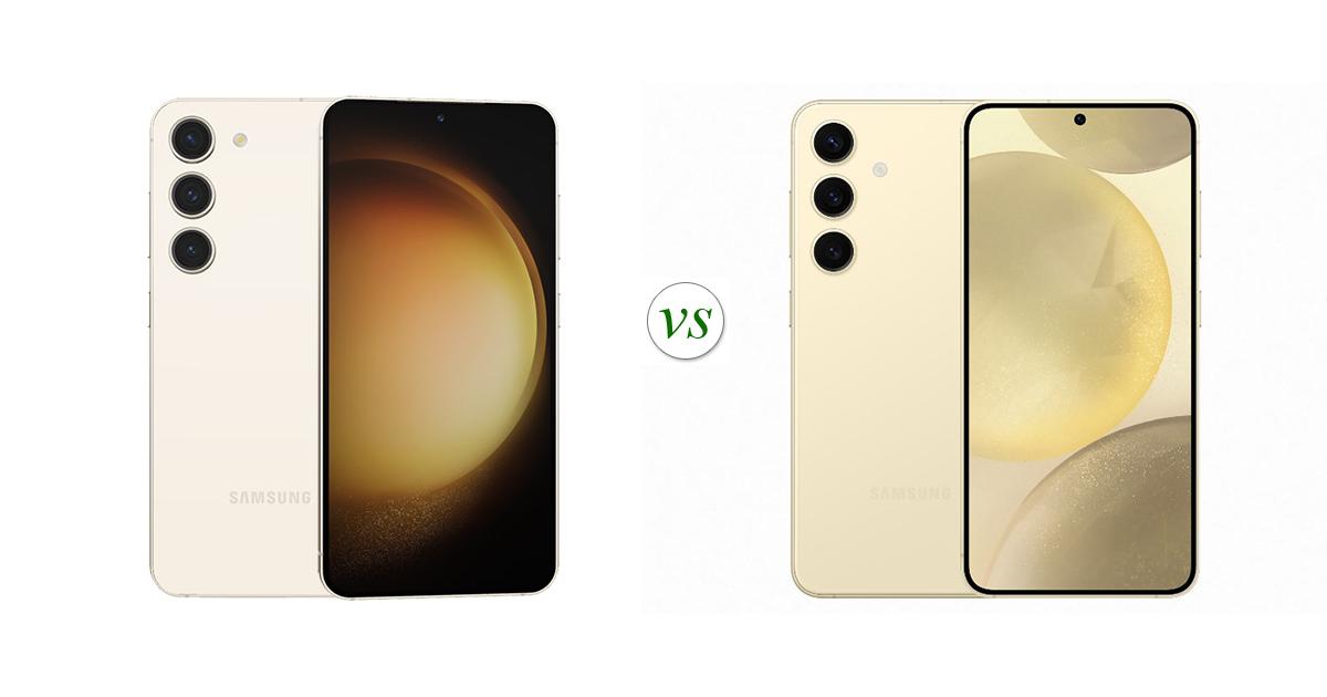 Samsung Galaxy S23 vs Samsung Galaxy S24: Side by Side Specs Comparison