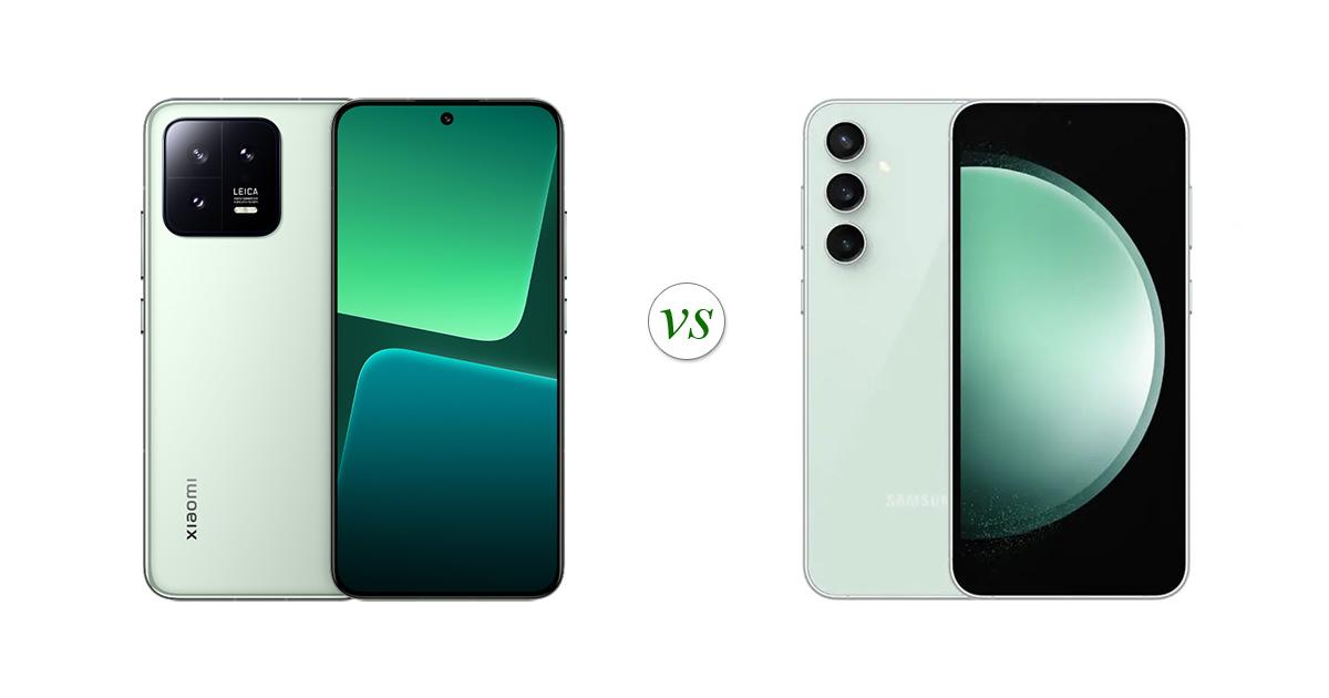 Xiaomi 13 vs Samsung Galaxy S23 FE: Side by Side Specs Comparison