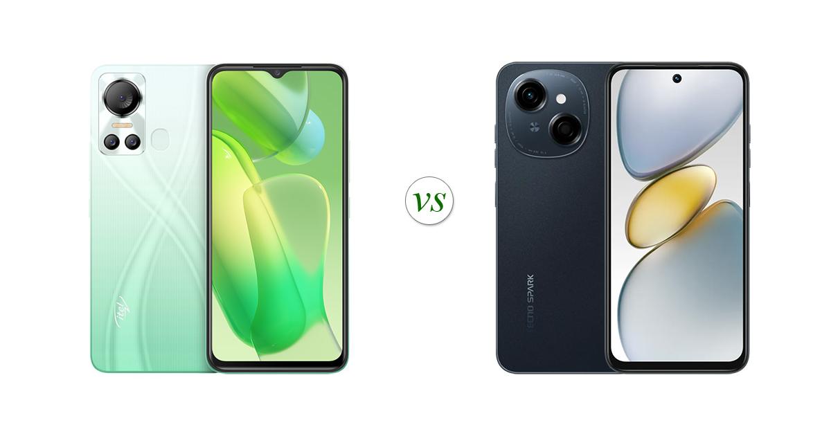 itel Vision 5 vs TECNO SPARK Go 1: Side by Side Specs Comparison