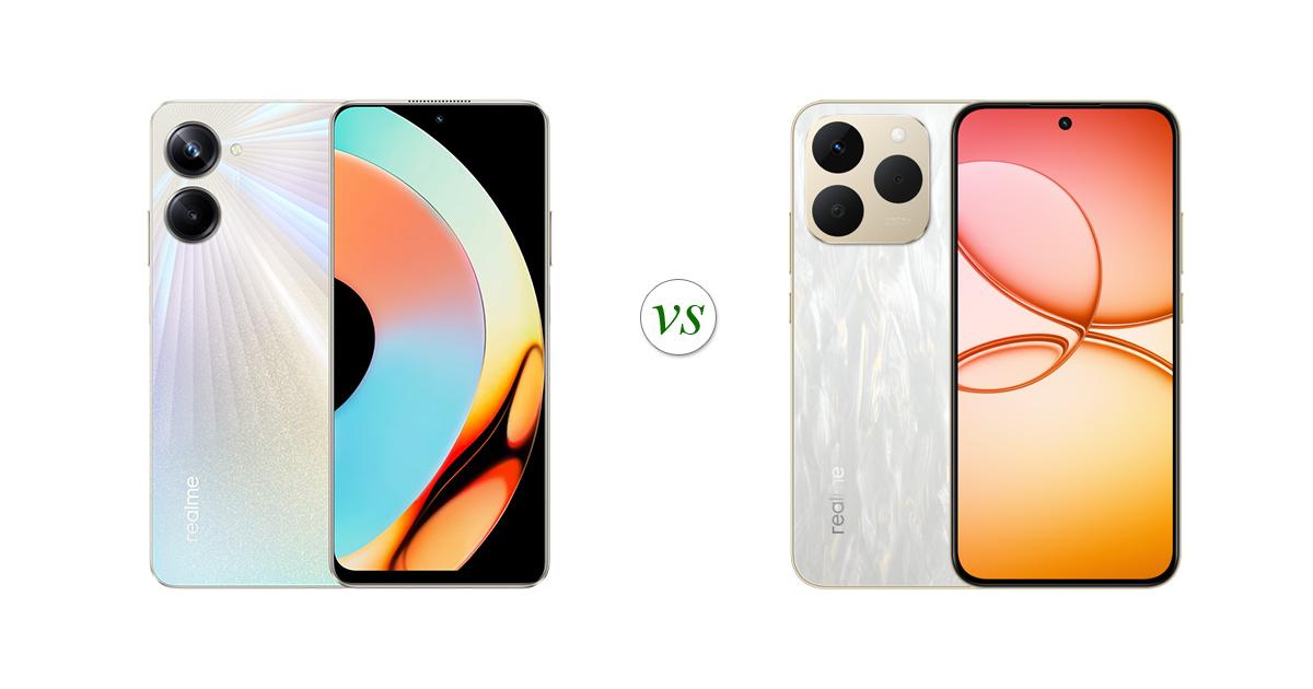 realme 10 Pro 5G vs realme 15T 5G: Side by Side Specs Comparison