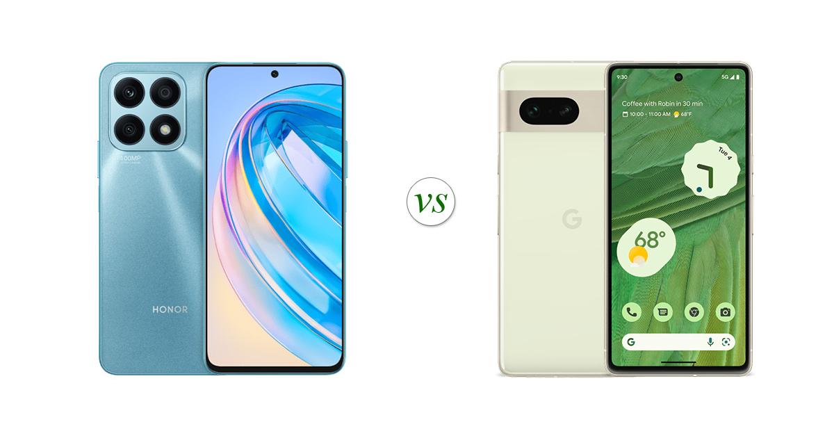 Honor X8a Vs Google Pixel 7 Side By Side Specs Comparison