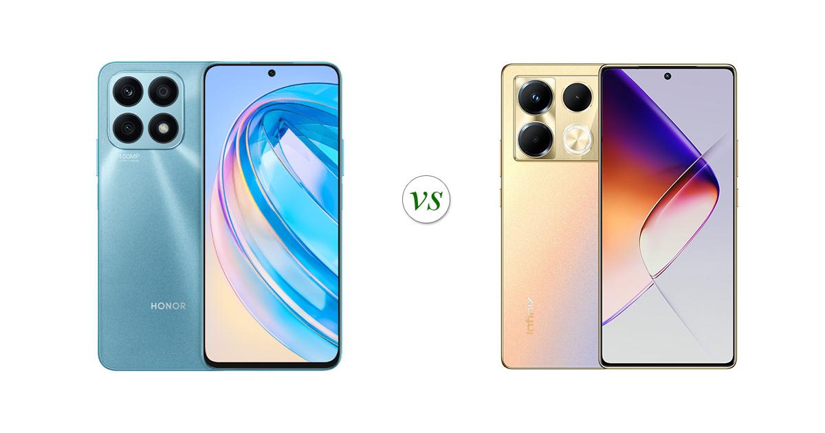 HONOR X8a vs Infinix NOTE 40: Side by Side Specs Comparison