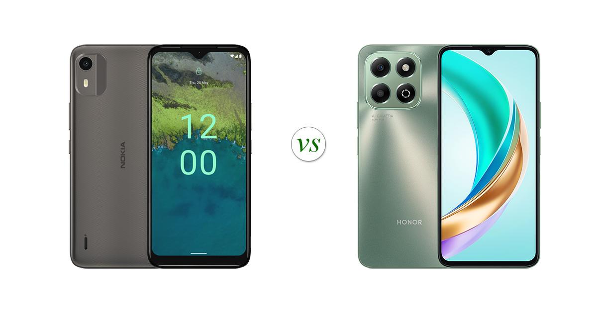 NOKIA C12 vs HONOR X6b: Side by Side Specs Comparison