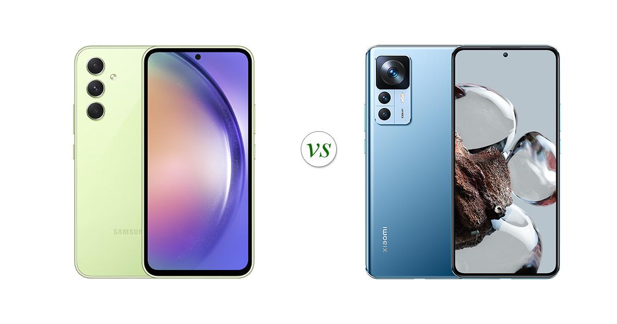 Samsung Galaxy A54 5G vs Xiaomi 12T: Side by Side Specs Comparison