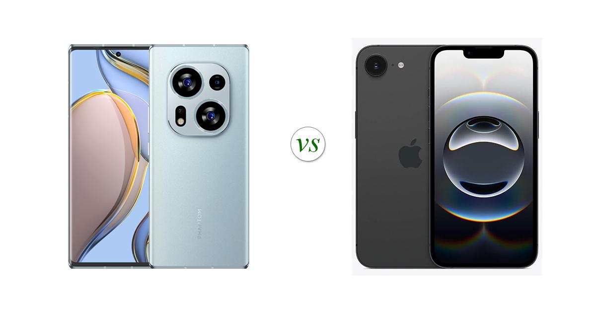 TECNO Phantom X2 5G vs Apple iPhone 16e: Side by Side Specs Comparison