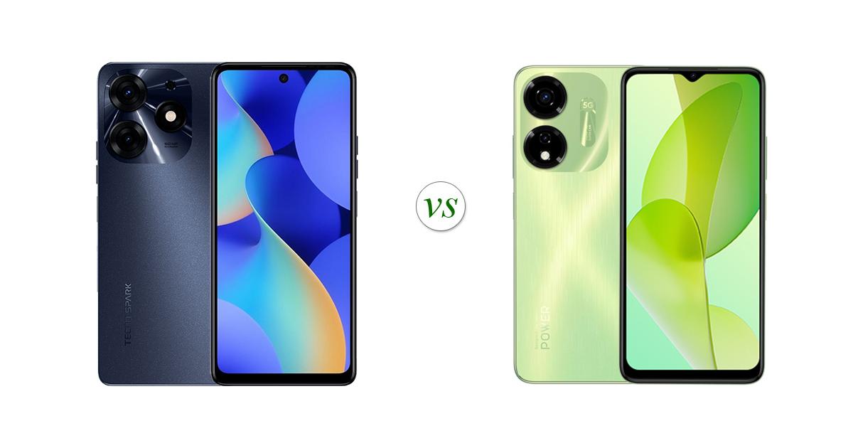 TECNO Spark 10 Pro vs itel P55 5G: Side by Side Specs Comparison