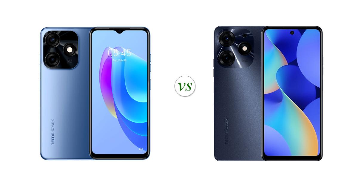TECNO Spark 10C vs TECNO Spark 10 Pro: Side by Side Specs Comparison