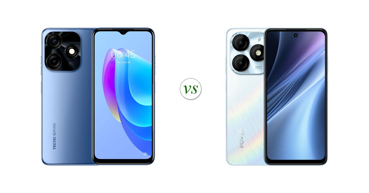 TECNO Spark 10C vs itel P55: Side by Side Specs Comparison