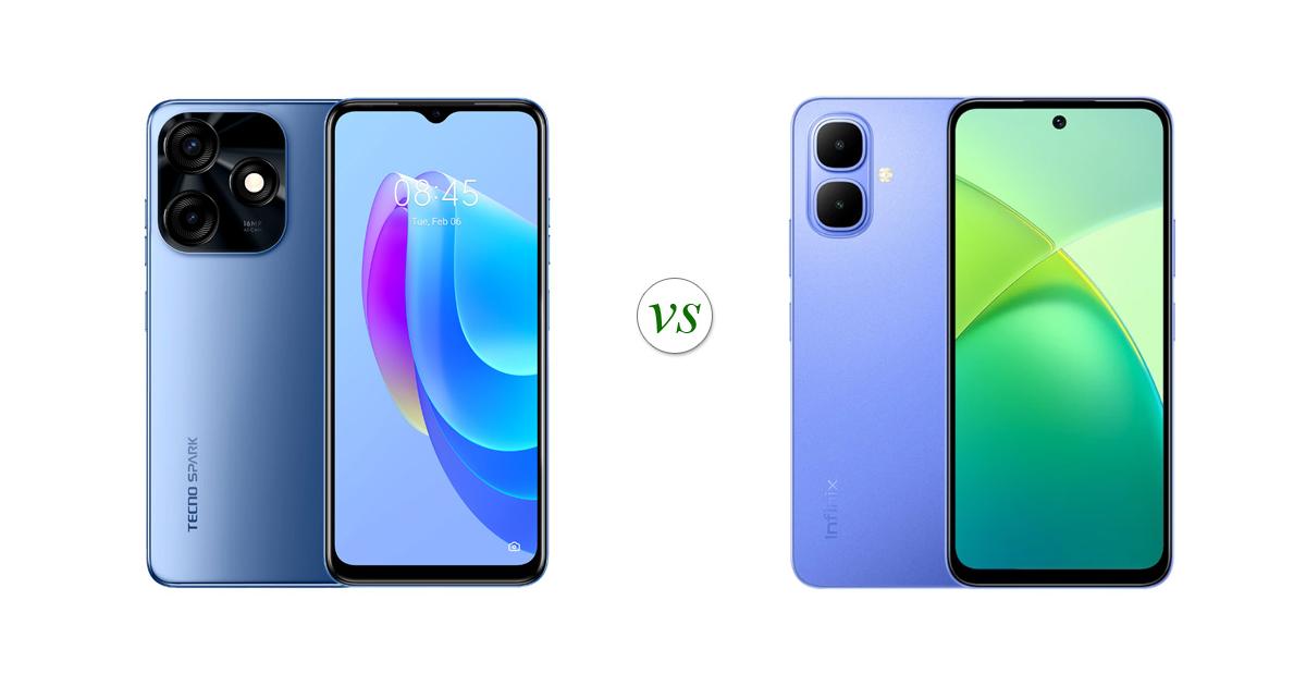 TECNO Spark 10C vs Infinix SMART 10: Side by Side Specs Comparison