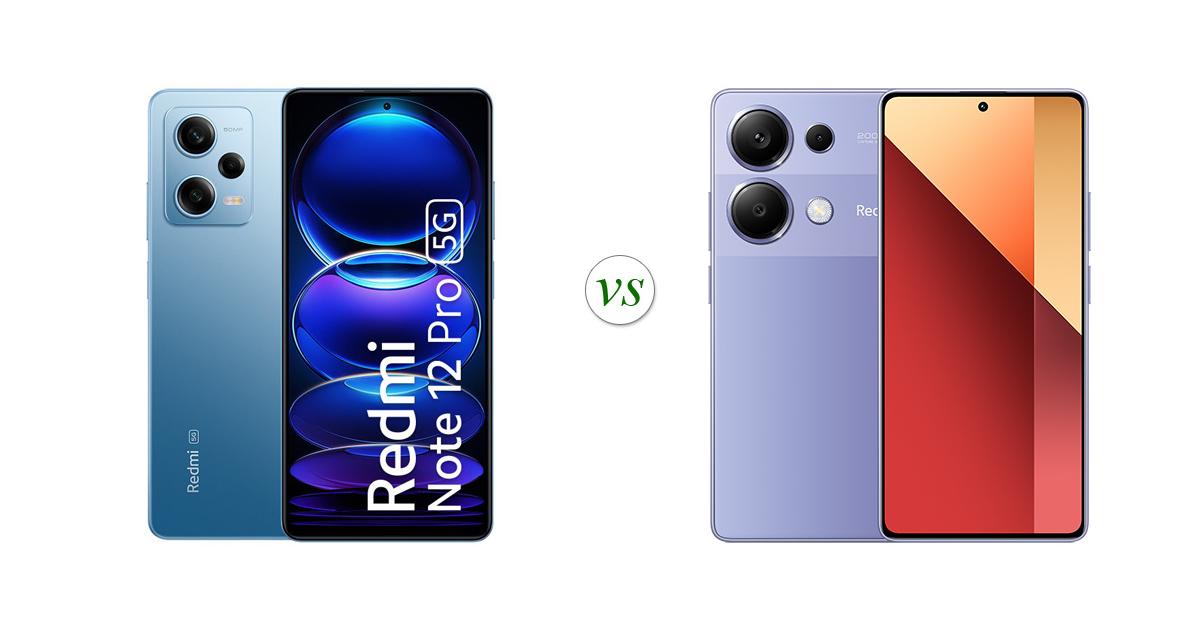 Xiaomi Redmi Note 12 Pro 5G vs Redmi Note 13 Pro: Side by Side Specs ...