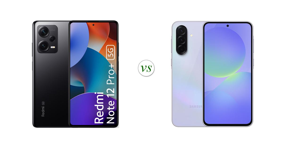 Xiaomi Redmi Note 12 Pro Plus 5G vs SAMSUNG Galaxy A36 5G: Side by Side Specs Comparison