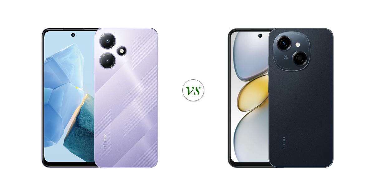 INFINIX Hot 30 Play vs TECNO SPARK Go 1s: Side by Side Specs Comparison