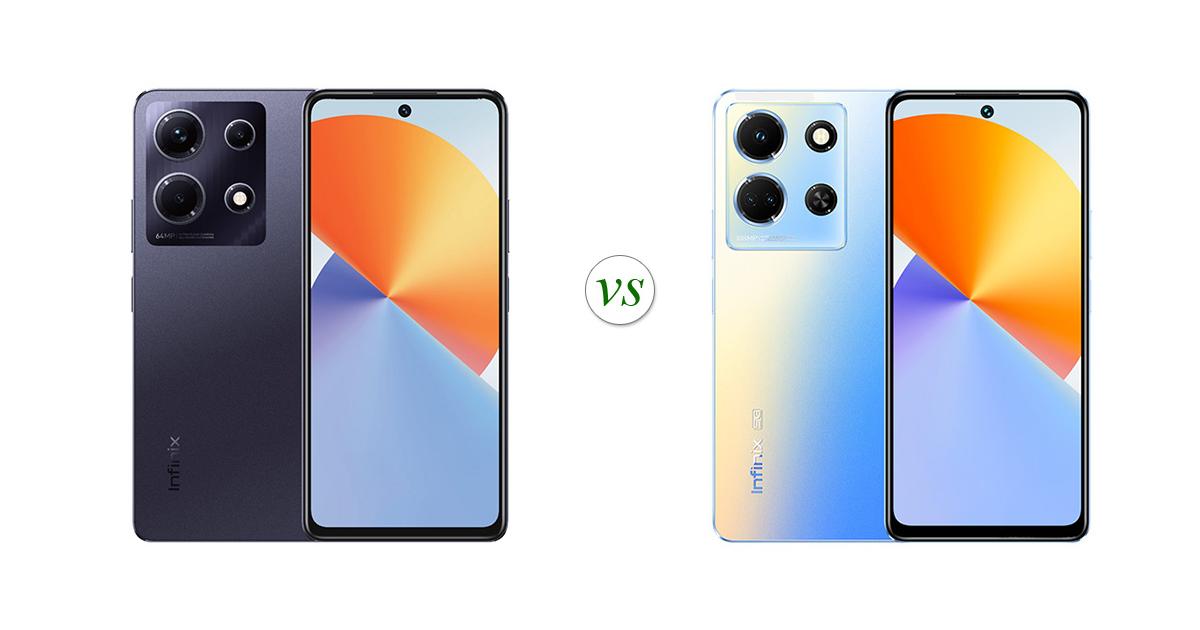 Infinix NOTE 30 vs Infinix NOTE 30 5G: Side by Side Specs Comparison