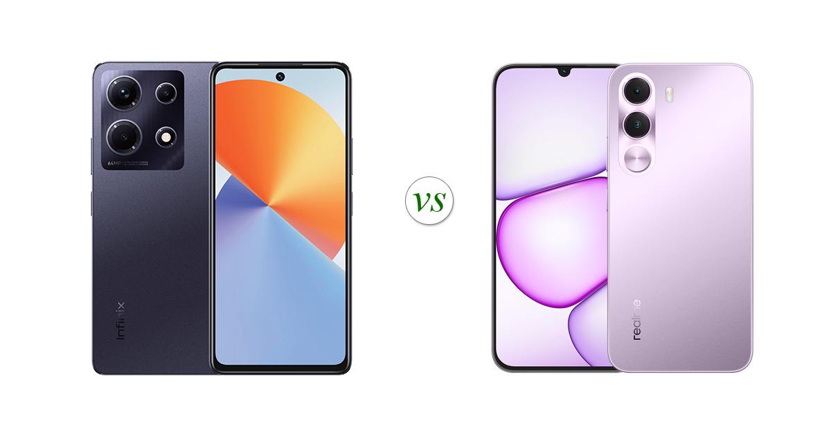 Infinix NOTE 30 vs realme C100i: Side by Side Specs Comparison