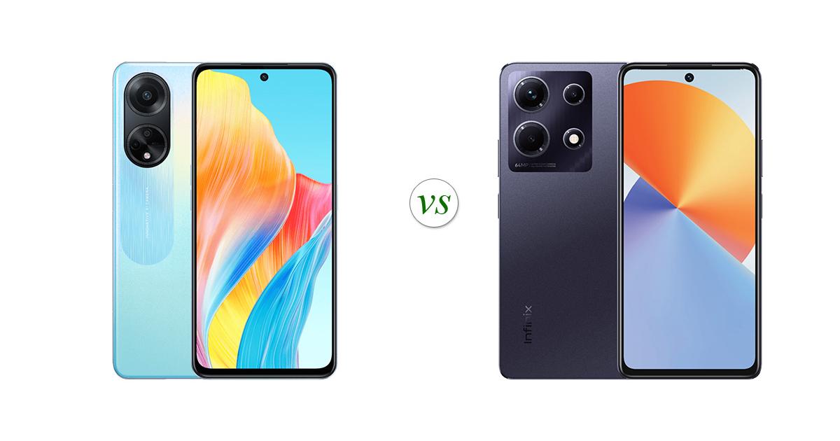 OPPO A98 5G vs Infinix NOTE 30: Side by Side Specs Comparison