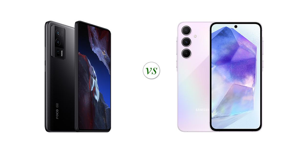 POCO F5 Pro vs Samsung Galaxy A55 5G: Side by Side Specs Comparison