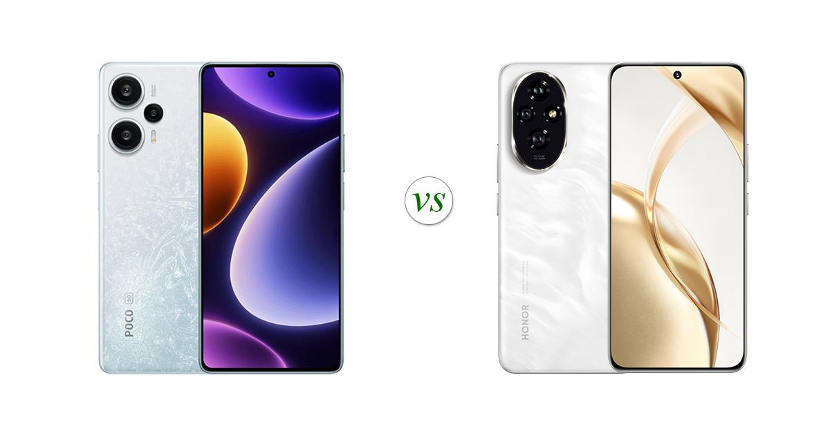 POCO F5 vs HONOR 200: Side by Side Specs Comparison