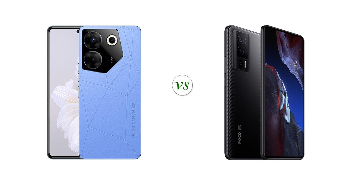 TECNO CAMON 20 Pro 5G vs POCO F5 Pro: Side by Side Specs Comparison
