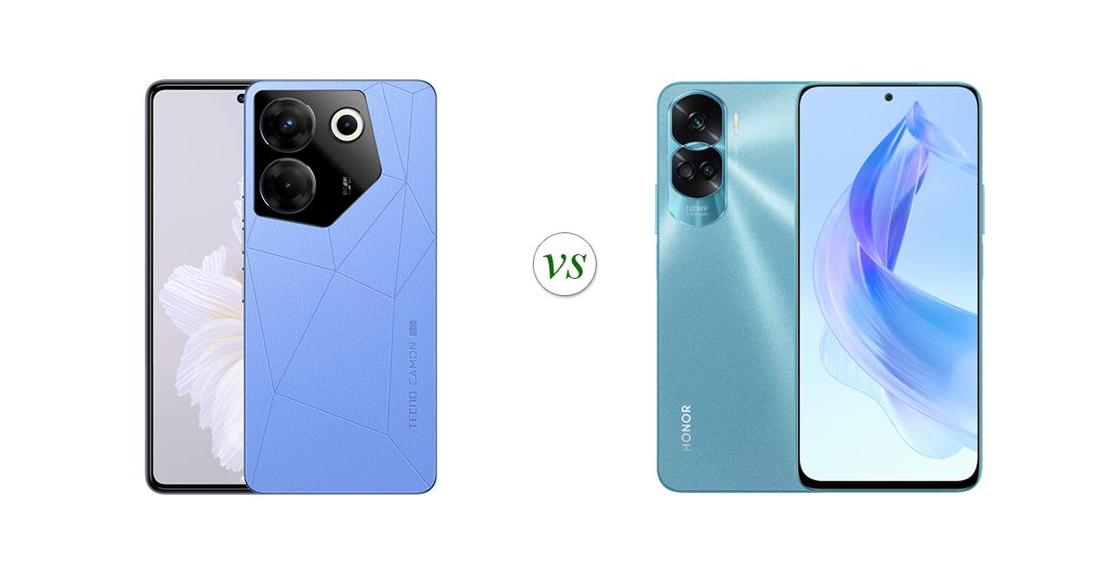 TECNO CAMON 20 Pro 5G vs HONOR 90 Lite 5G: Side by Side Specs Comparison