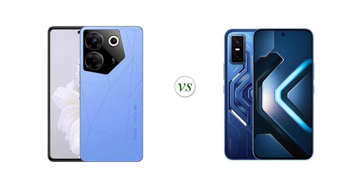 TECNO CAMON 20 Pro 5G vs Infinix GT 30: Side by Side Specs Comparison