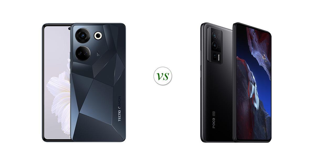 TECNO CAMON 20 Pro vs POCO F5 Pro: Side by Side Specs Comparison
