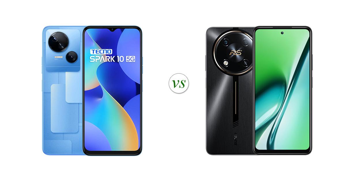 TECNO SPARK 10 5G vs itel RS4: Side by Side Specs Comparison