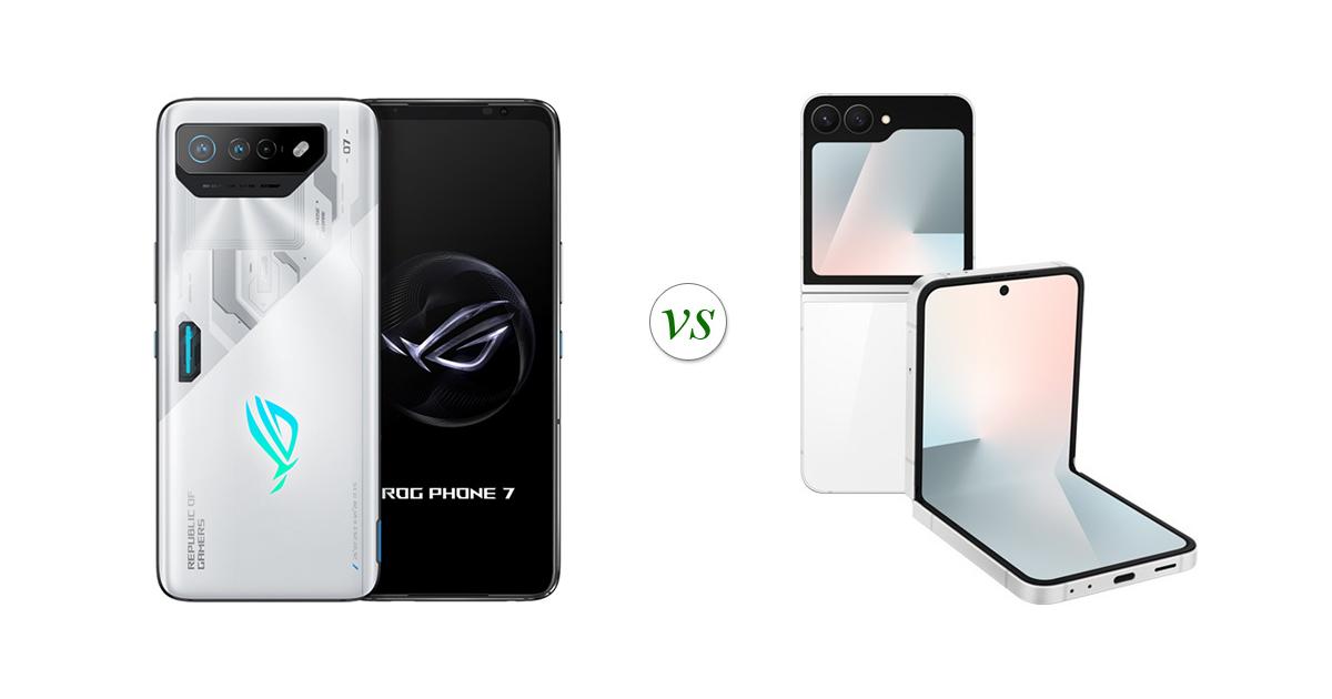 ASUS ROG Phone 7 vs SAMSUNG Galaxy Z Flip7 FE: Side by Side Specs ...