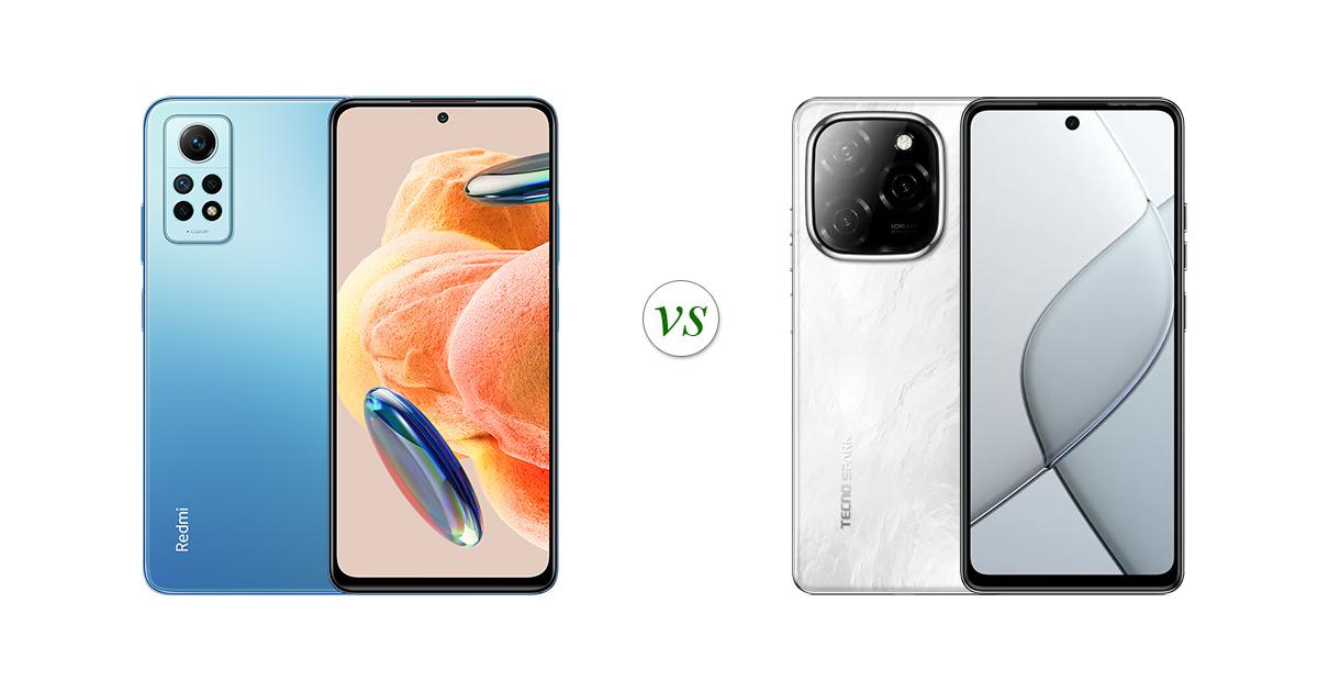 Xiaomi Redmi Note 12 Pro vs TECNO SPARK 20 Pro 5G: Side by Side Specs Comparison