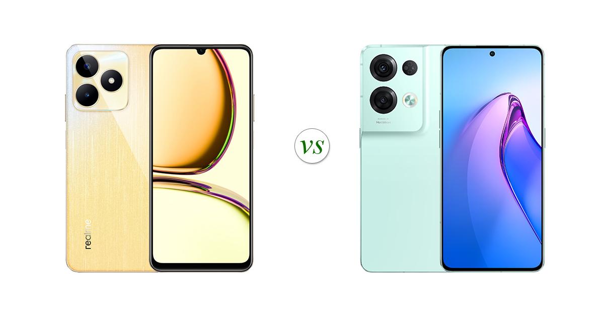 Realme C53 Vs Oppo Reno8 Pro 5g Side By Side Specs Comparison